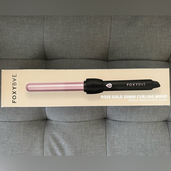 Foxy Bae | Hair | Nib Limited Edition Foxy Bae Rose Gold 25mm Curling ...